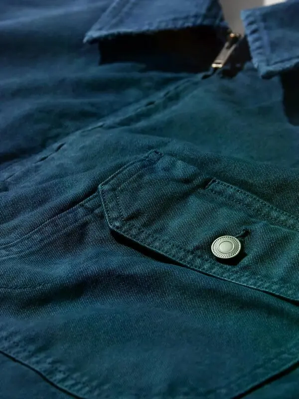 A.PRESSE Zip-up Twill Jacket