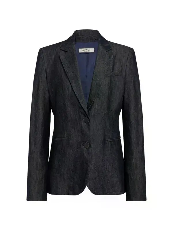 DONDUP Single-breasted Denim Blazer
