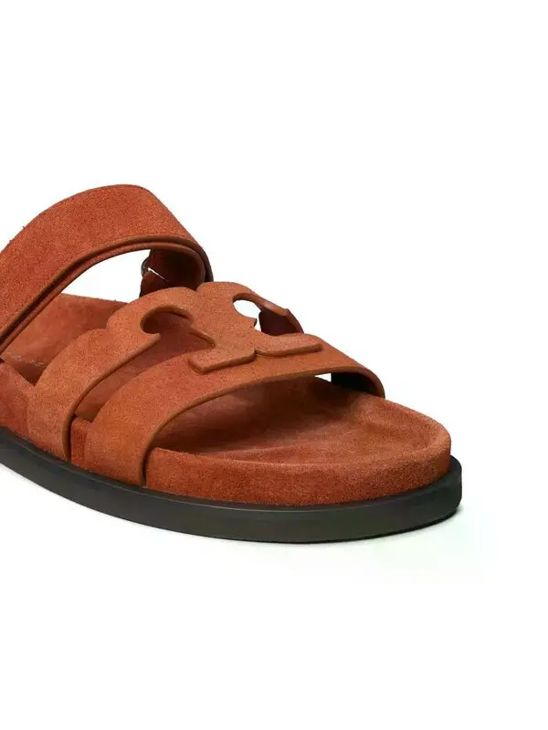 Tory Burch Ines Sport Slides - Orange