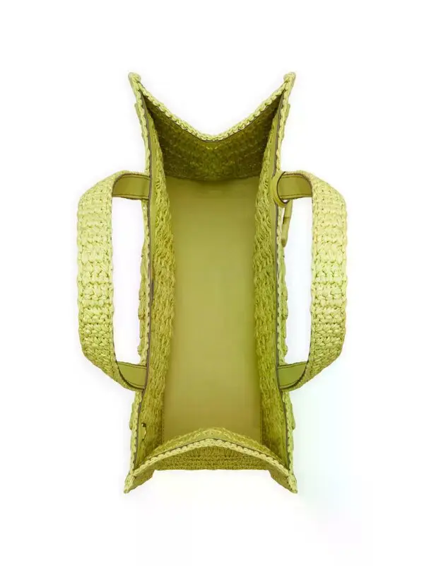 Tory Burch Small Ella Hand-crocheted Popcorn Tote - Green