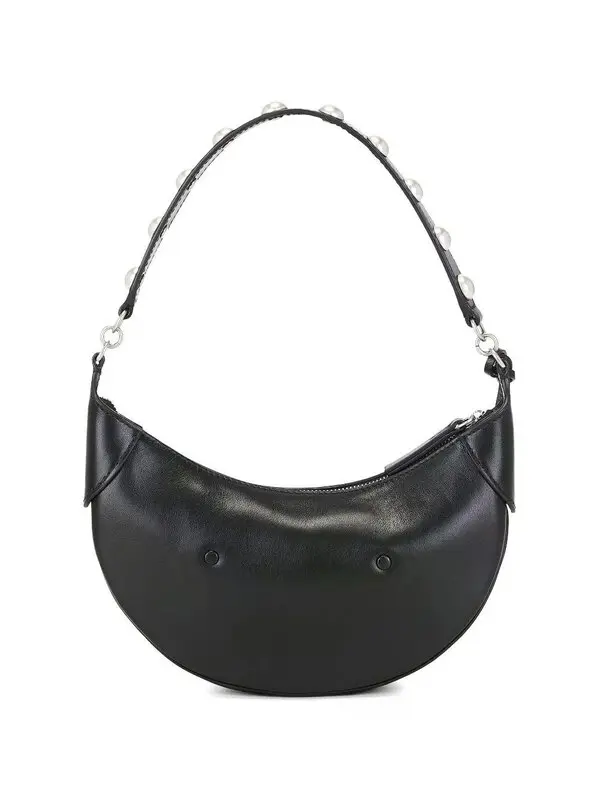 Polo Ralph Lauren Stud-embellished Shoulder Bag - Black