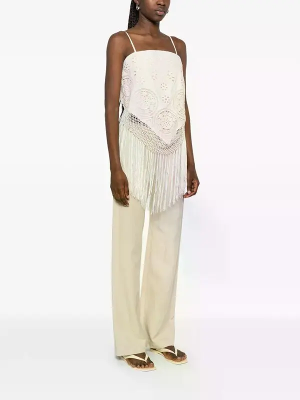 Sea Rafina Fringed Top