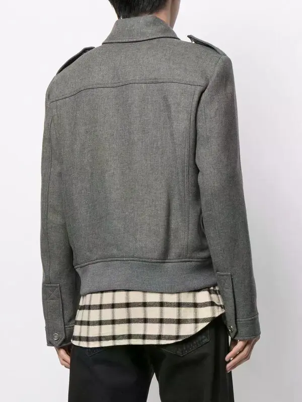 Off-White Logo-patch Military Jacket
