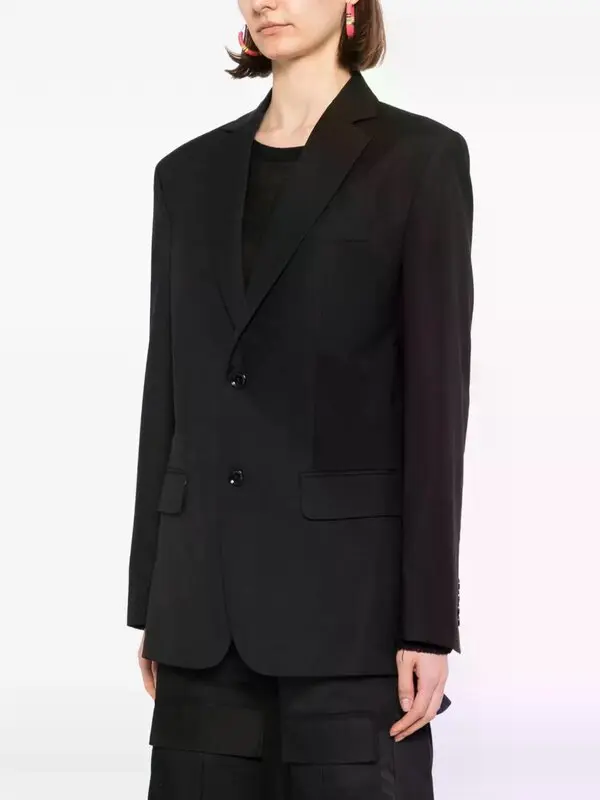 BLAKLACE Single-breasted Blazer - Neutrals