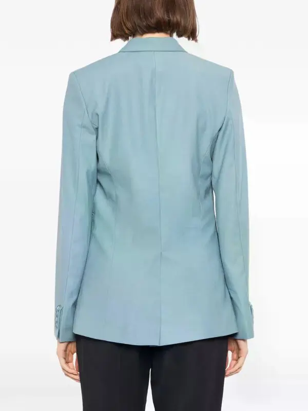 BLAKLACE Button-up Blazer - Blue