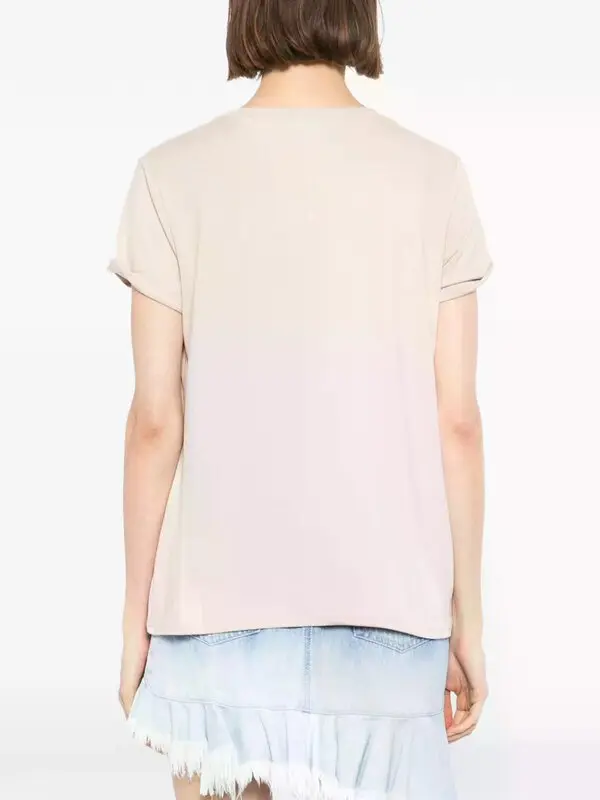 BLAKLACE Logo-embroidered T-shirt
