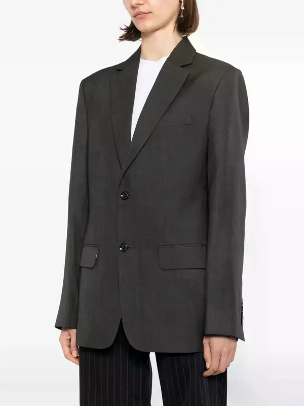 BLAKLACE Single-breasted Blazer