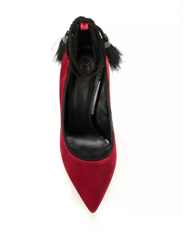 ALEKSANDER SIRADEKIAN Suede Tassel Detail Pumps