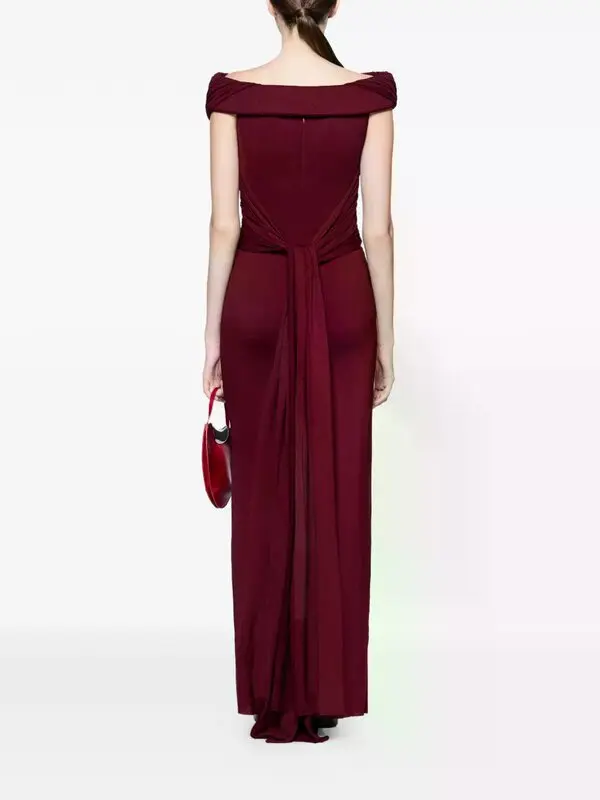 CHATS BY C.DAM Meriel Maxi Dress - Red