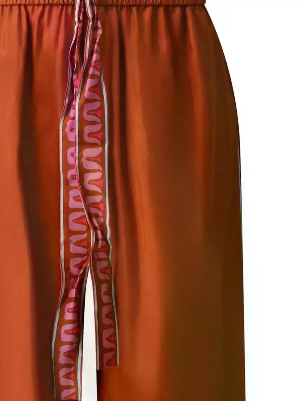 Zimmermann Zig Zag Relaxed Wide Leg Trousers