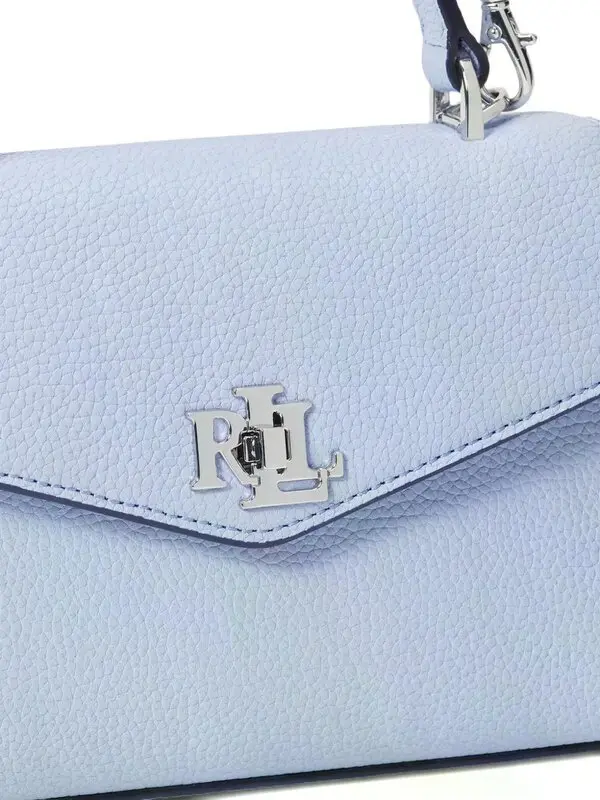 Ralph Lauren Logo Flap Tote - Blue
