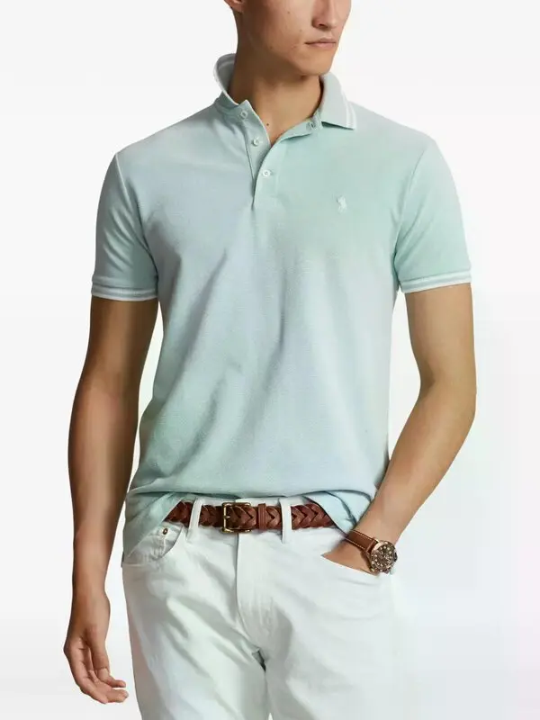 Polo Ralph Lauren Striped Trim Polo Shirt