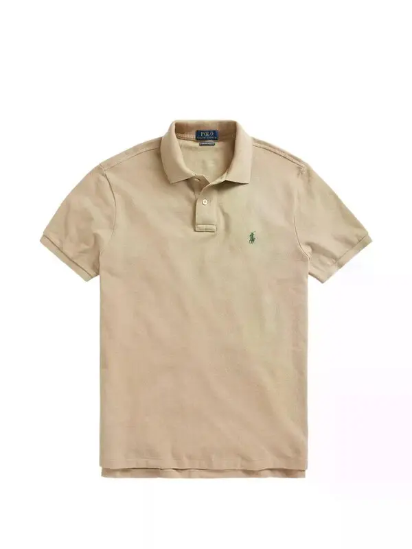 Polo Ralph Lauren Short Sleeve Polo Shirt - Neutrals