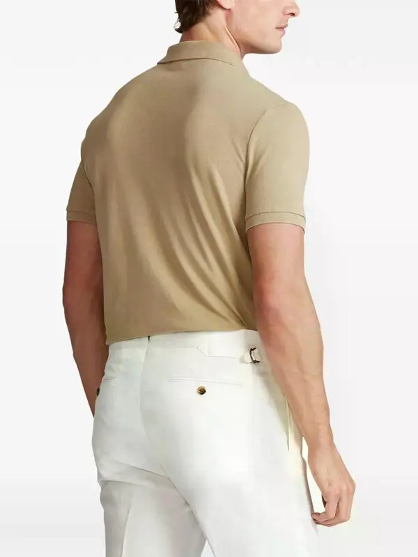 Polo Ralph Lauren Short Sleeve Polo Shirt - Neutrals