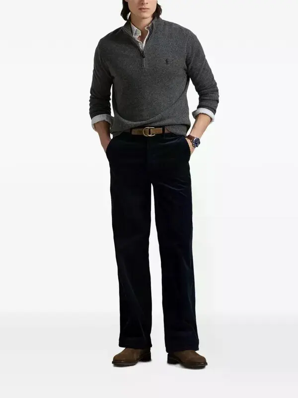 Polo Ralph Lauren Quarter-zip Sweater - Grey