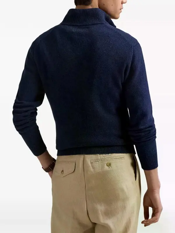 Polo Ralph Lauren High-neck Sweater - Blue