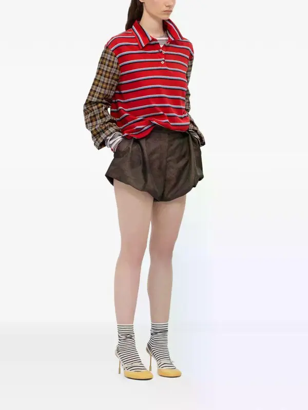 MSGM Striped Polo Shirt