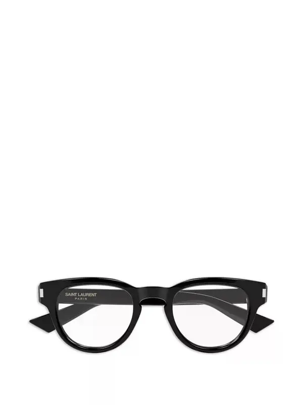 Saint Laurent Round-frame Glasses - Black