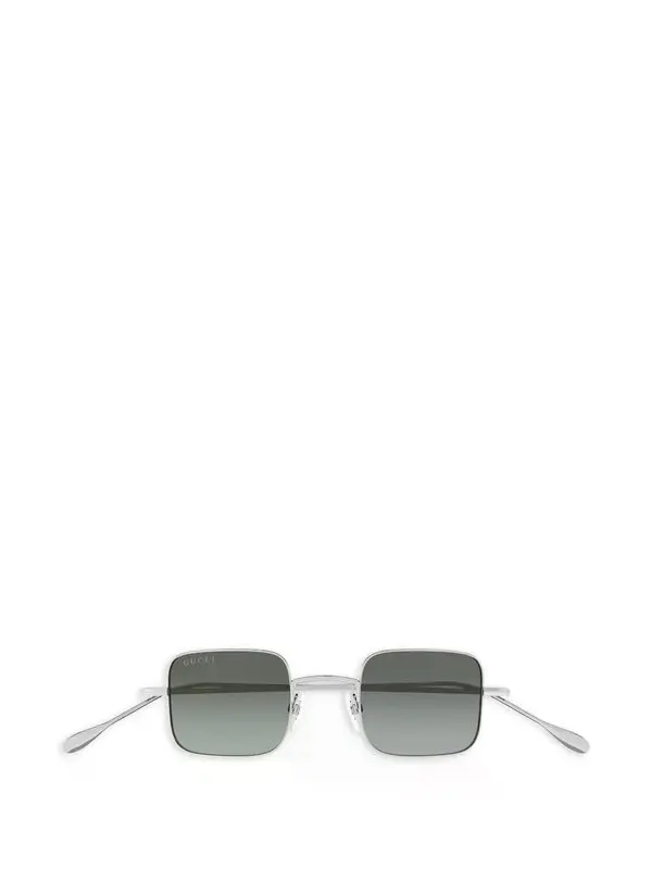 Gucci Square-frame Sunglasses - Silver