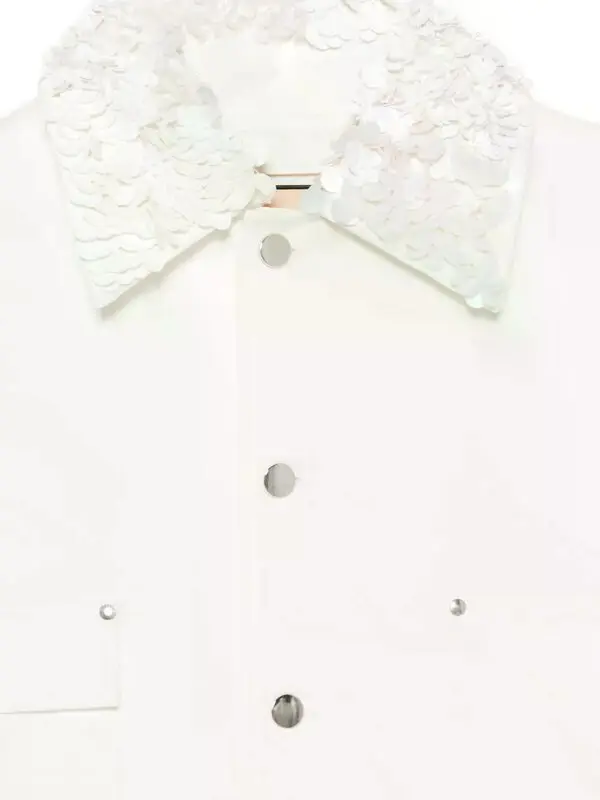 Plan C Sequin-detail Jacket