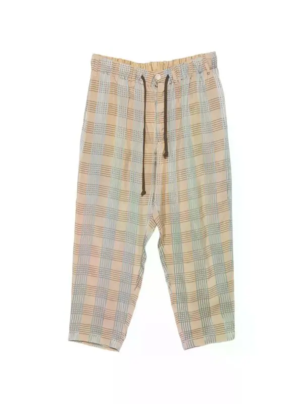 UMA WANG Drawstring Trousers - Neutrals