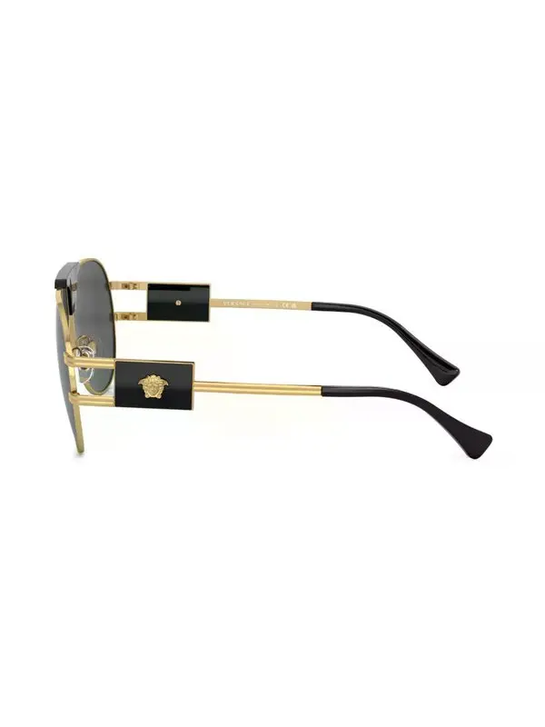 Versace Pilot Frame Sunglasses