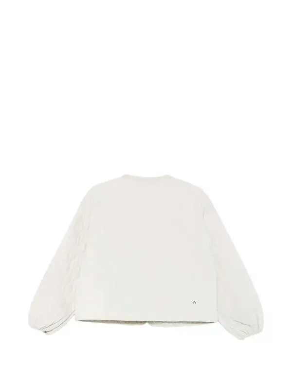 SAVE THE DUCK Wave-quilted Jacket - Neutrals