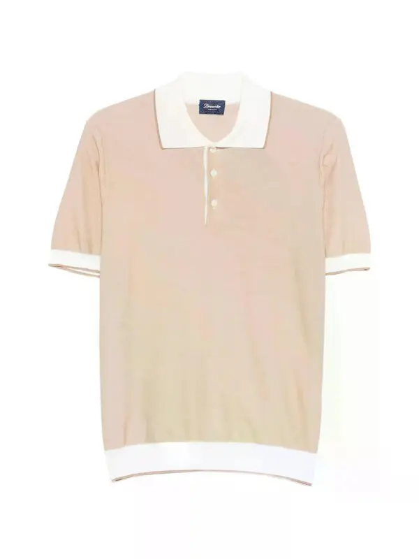 DRUMOHR Collared Polo Shirt