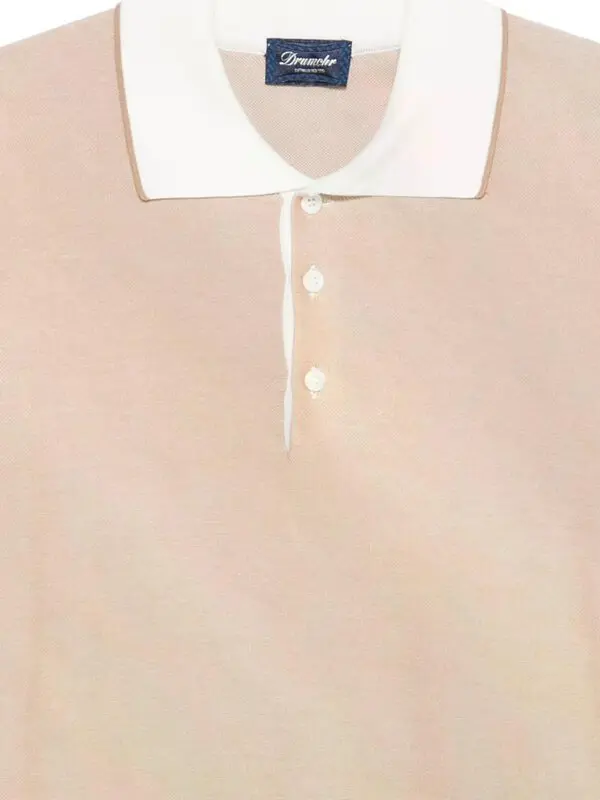 DRUMOHR Collared Polo Shirt