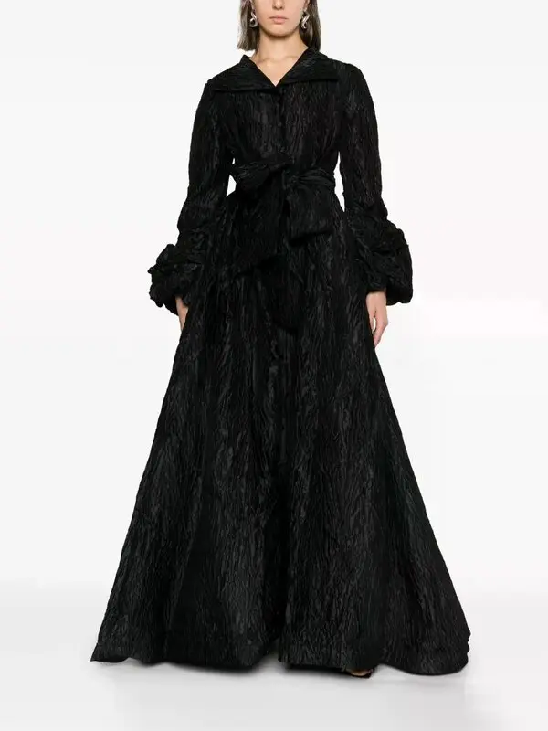 BARUNI Shimmer Belted Gown