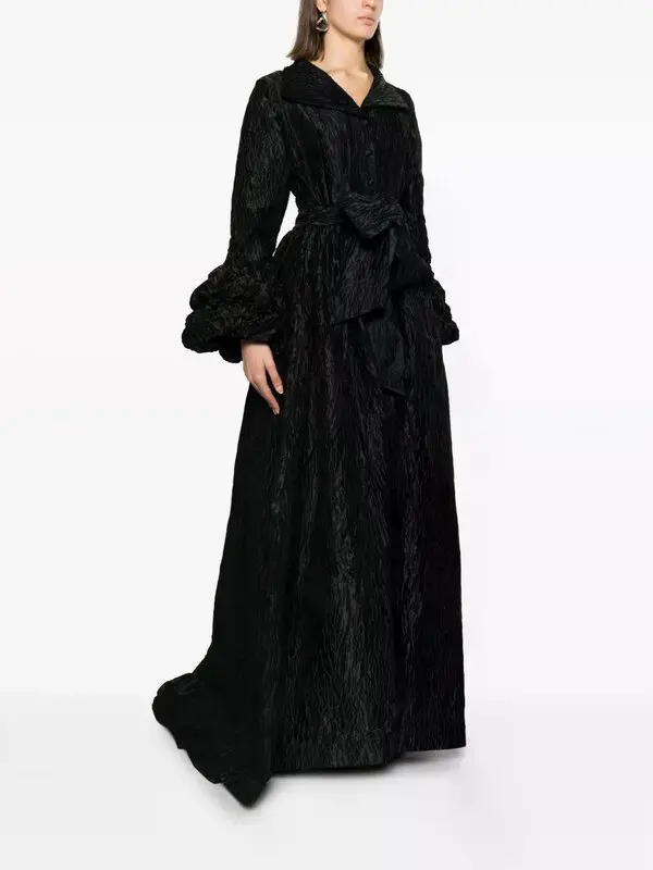 BARUNI Shimmer Belted Gown