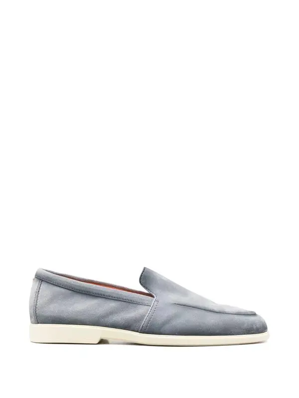 Santoni Malibu Slip-on Loafers - Blue