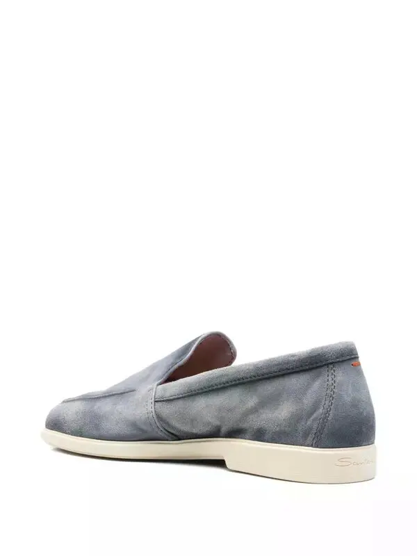 Santoni Malibu Slip-on Loafers - Blue