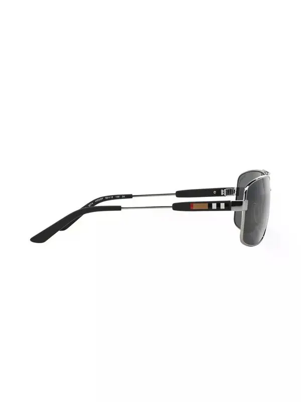 Burberry Rectangle-frame Sunglasses - Silver