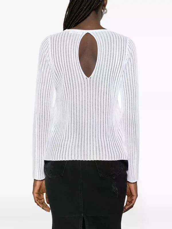 ROBERTO COLLINA Ribbed-knit Sweater