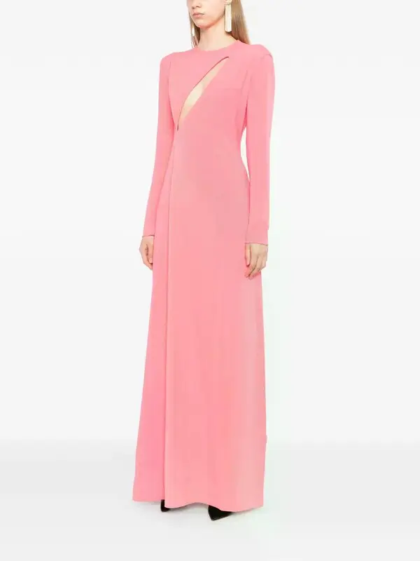 TOM FORD Cutout Long-sleeve Dress - Pink
