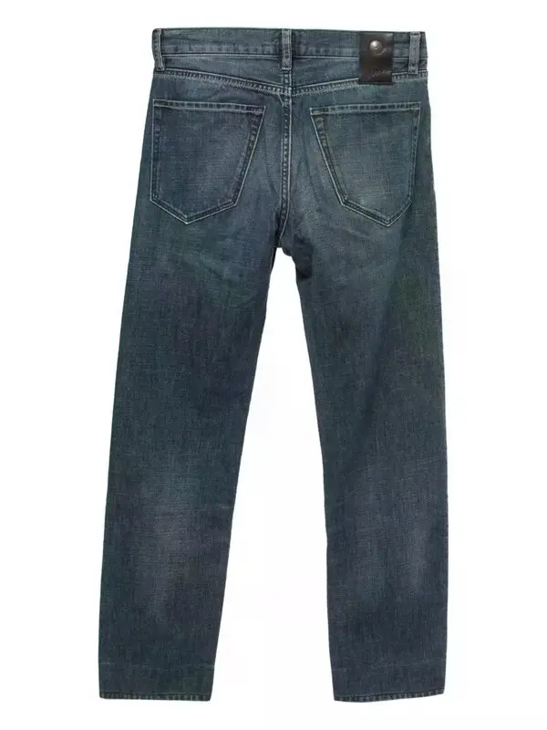 BOSS Whiskering-effect Straight Leg Jeans