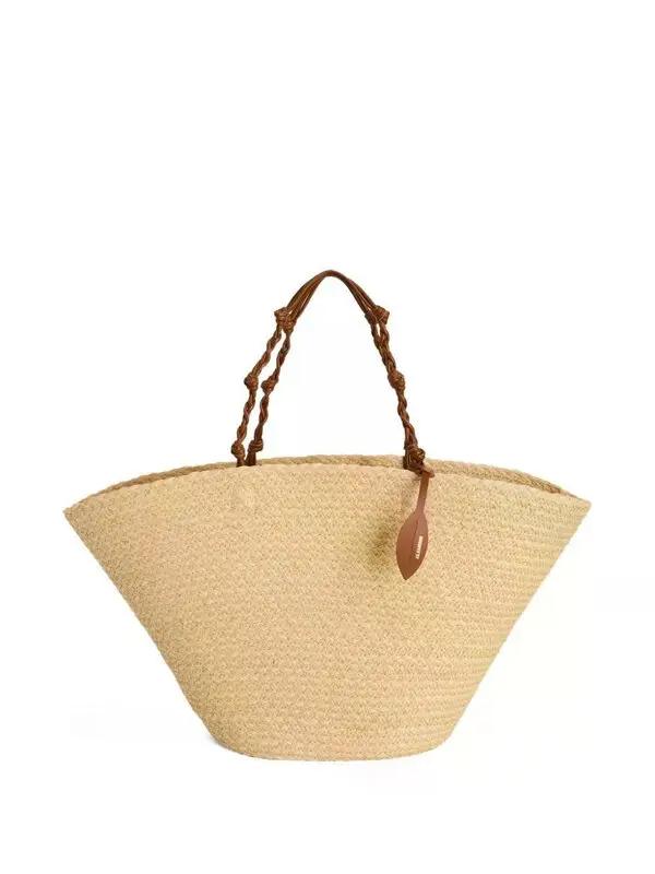 JIL SANDER Tangle Bucket Bag With Logo Tag