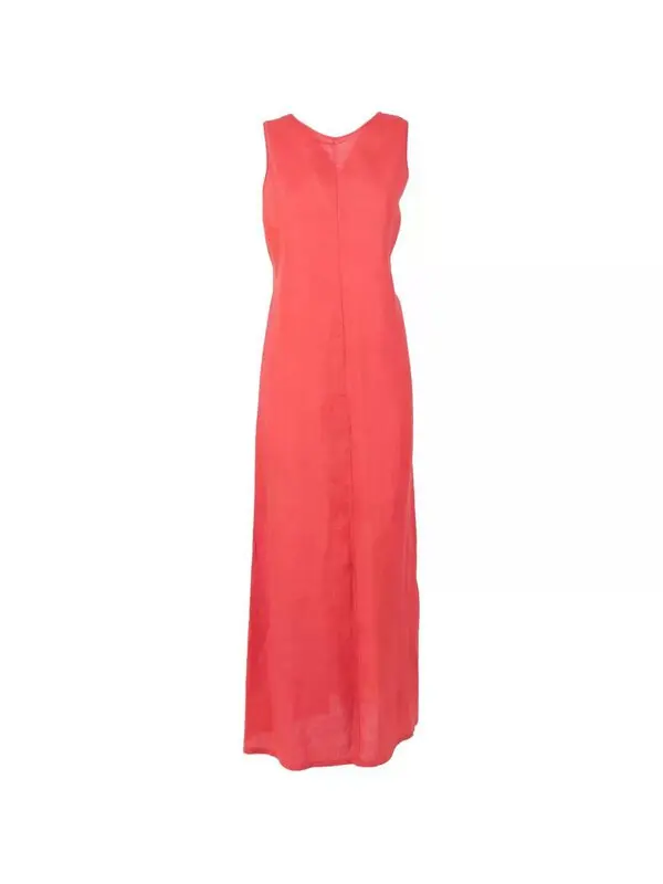 Aspesi Open-back Maxi Dress - Red