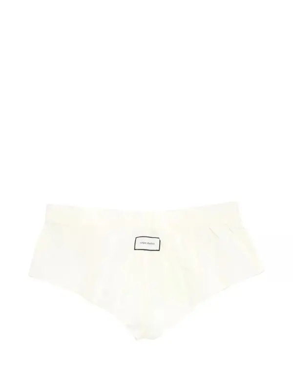 ENTIRE STUDIOS Button Shorts - Neutrals