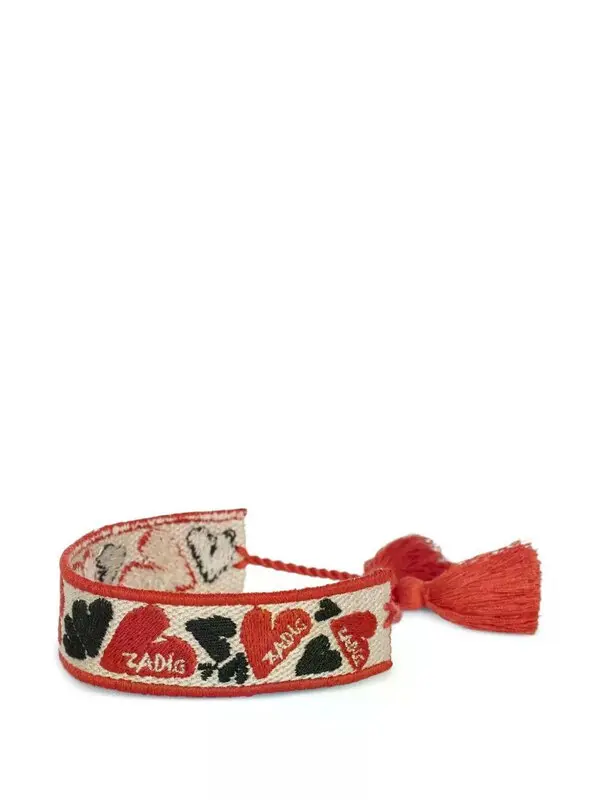 Zadig&Voltaire Woven Heart Bracelet
