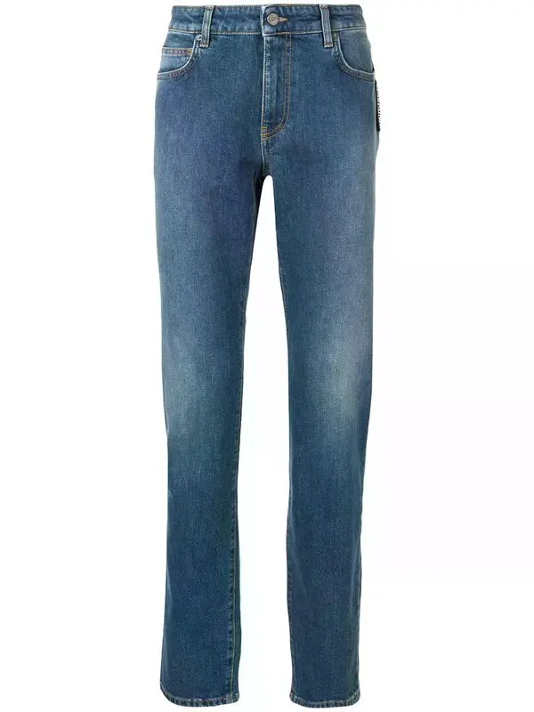 Moschino Mid-rise Straight-leg Jeans