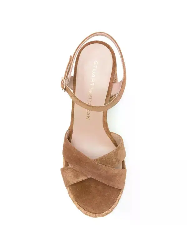 STUART WEITZMAN Suede Sandals