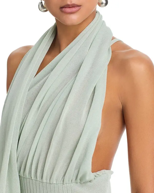 AYA MUSE Thea Mini Dress - Sage