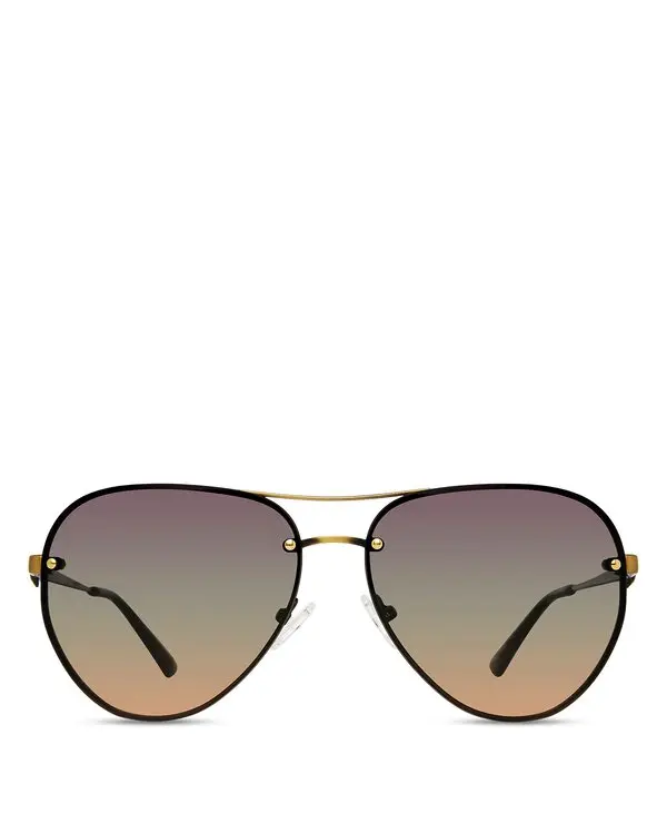 Kurt Geiger 60mm Aviator Sunglasses