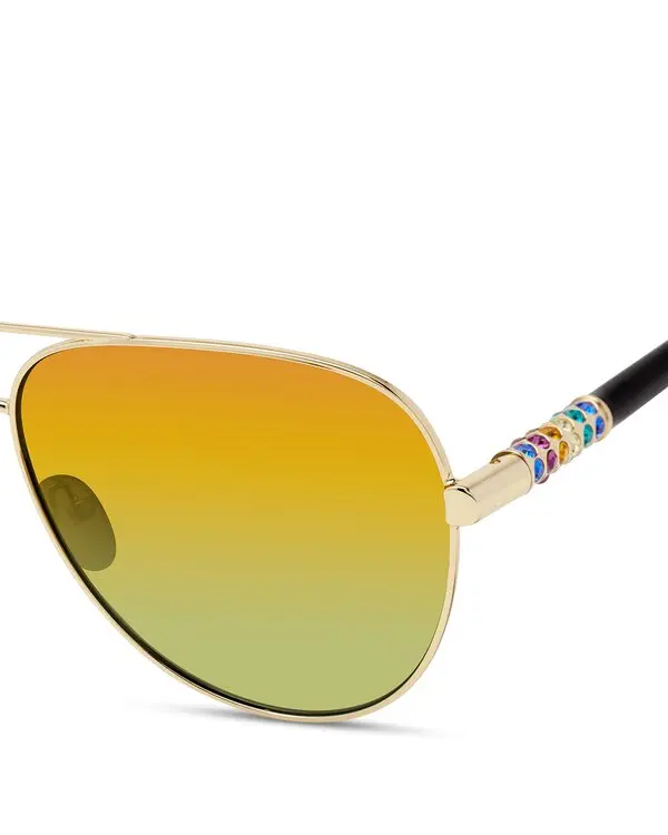 Kurt Geiger Aviator Sunglasses