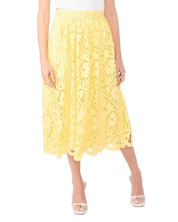 Ted Baker London Diana Midi Skirt - Creamed Corn