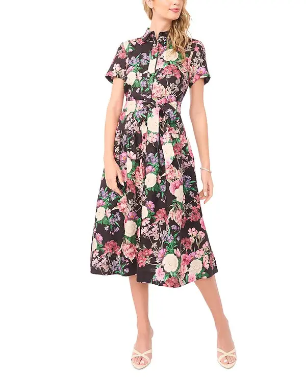 Ted Baker London Drop Waist Midi Dress