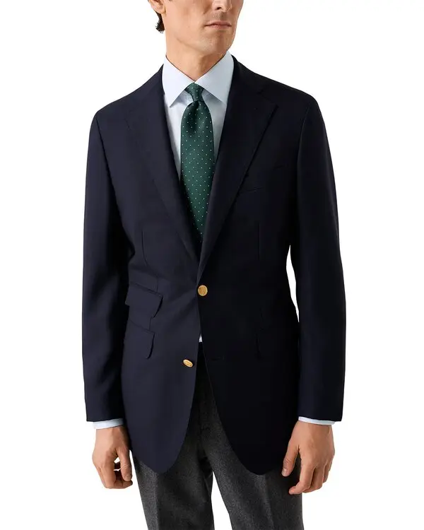 Eton Slim Fit Striped Twill Shirt Dress Shirt