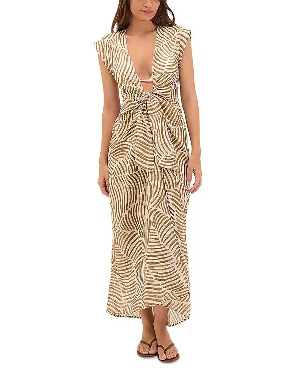 VIX PAULA HERMANNY Sasha Long Cover Up Dress - Nomad